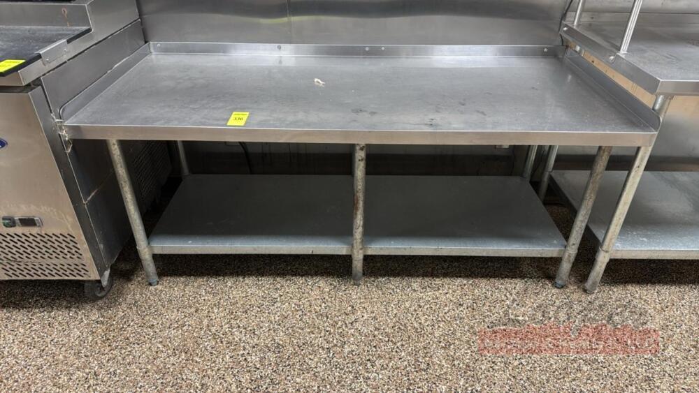6’ Stainless Table